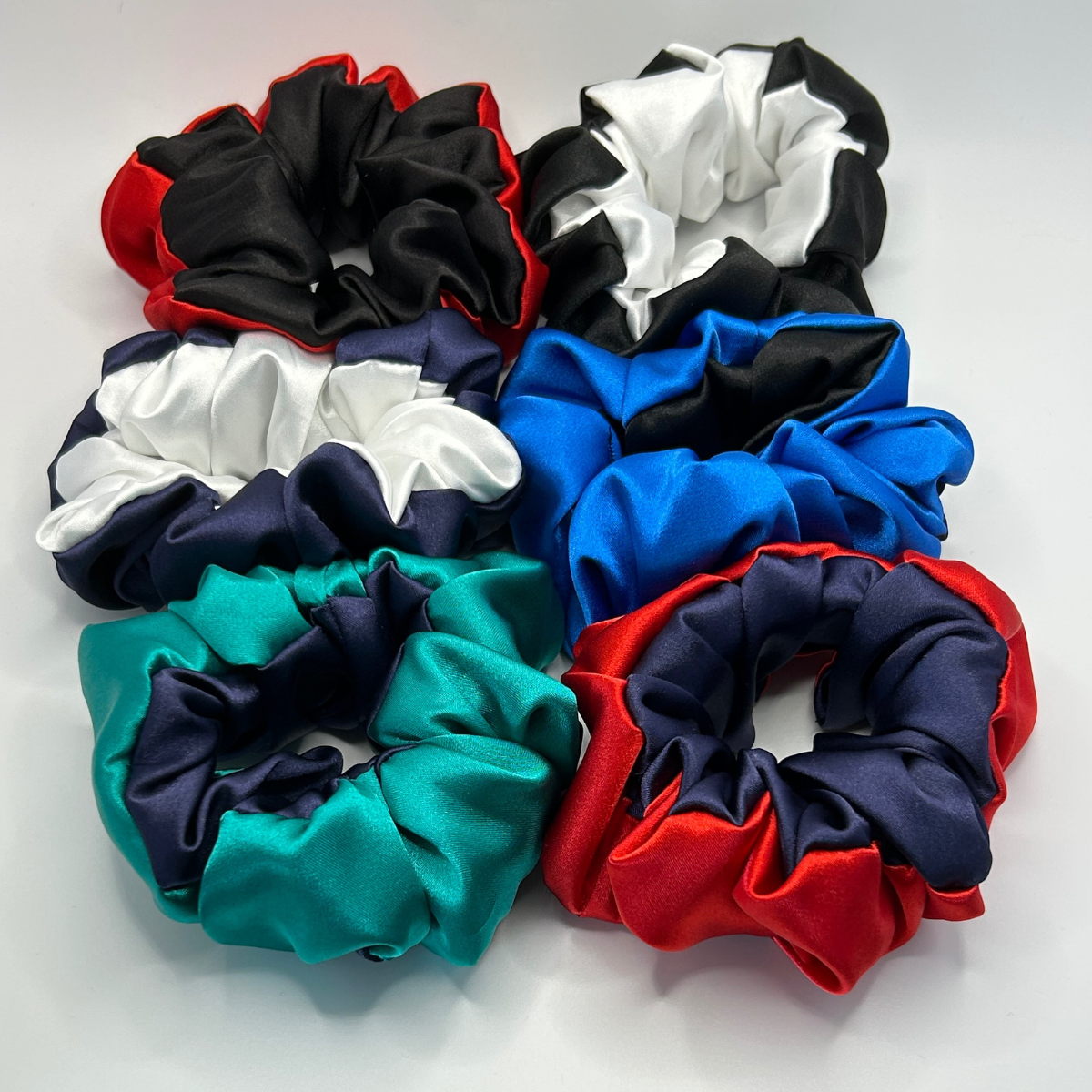 School Scrunchies – Stitched by Sarah